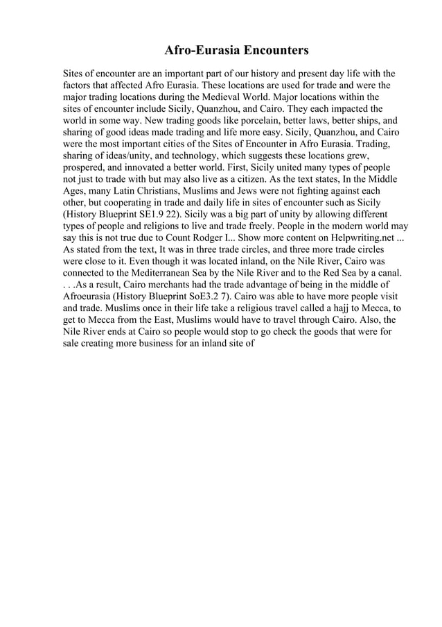 Sample Nursing Essay | PDF