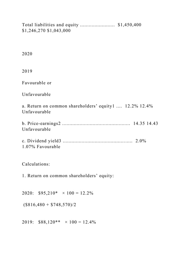 Sample of a Comparable Balance Sheet Spence Resources In.docx | Stocks ...