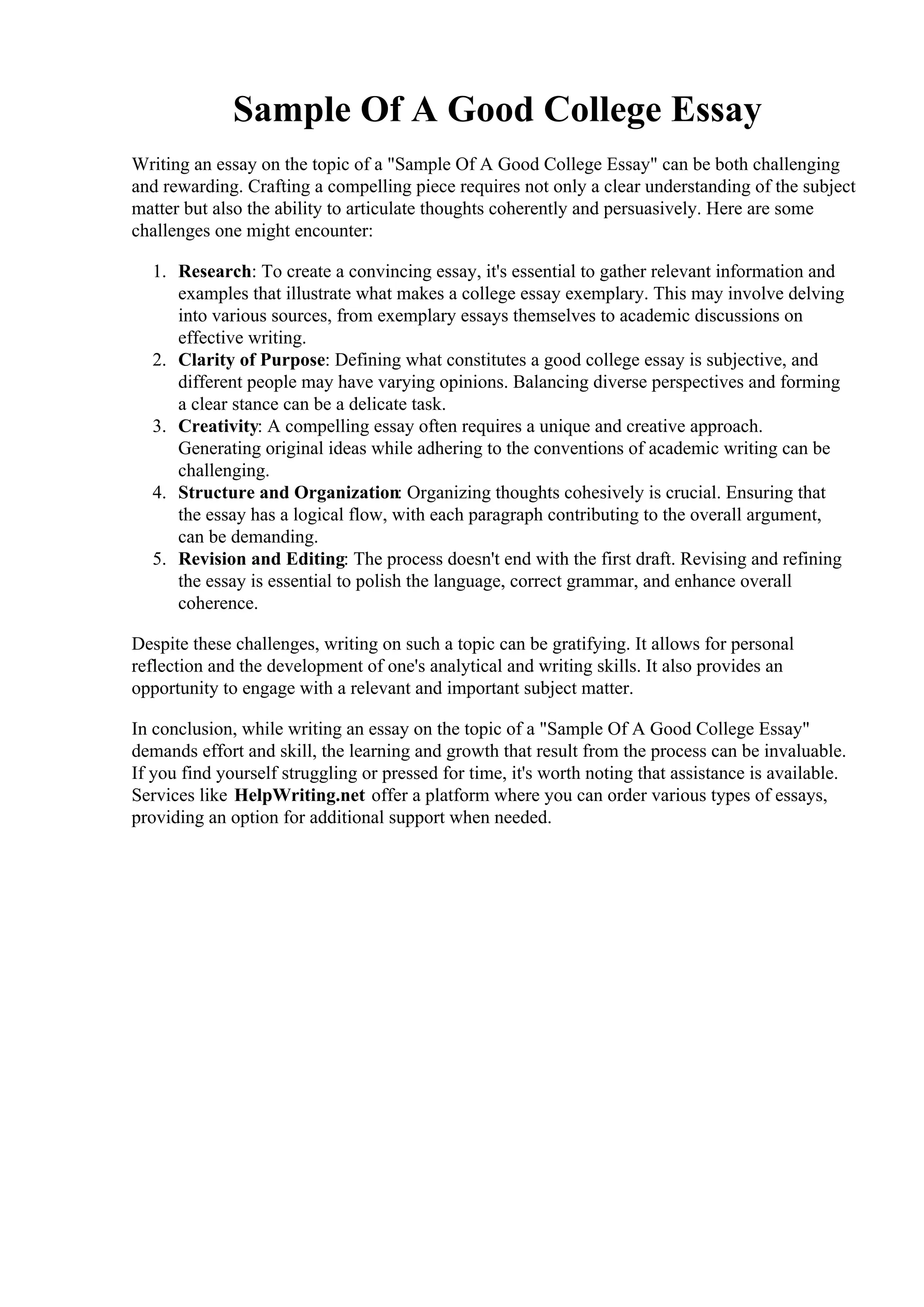 Sample Of A Good College Essay.pdf