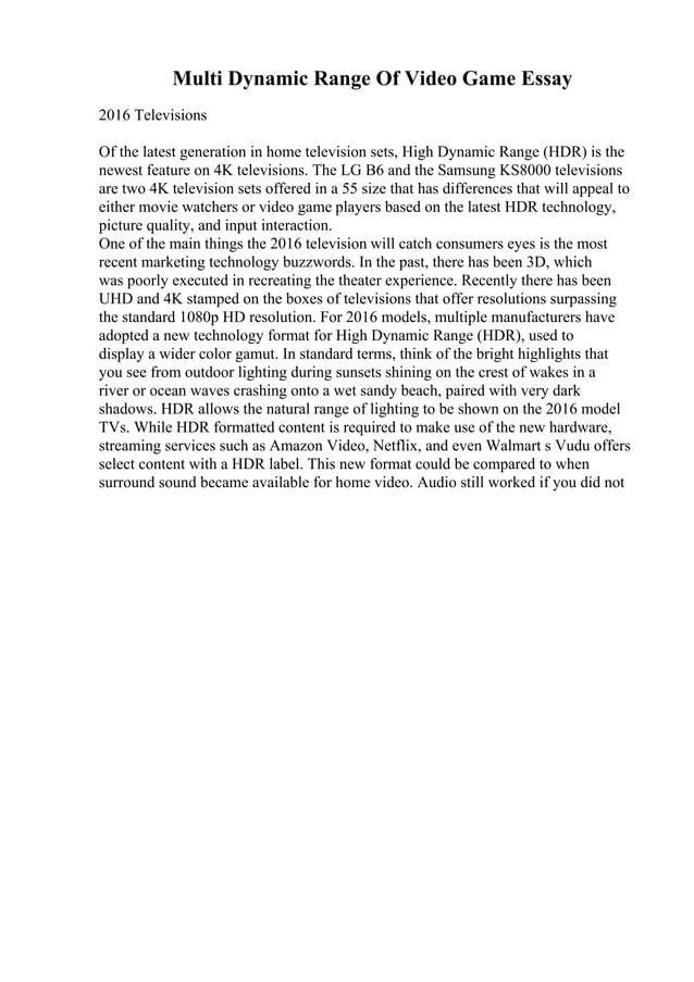 Sample Of A Process Essay.pdfSample Of A Process Essay | PDF