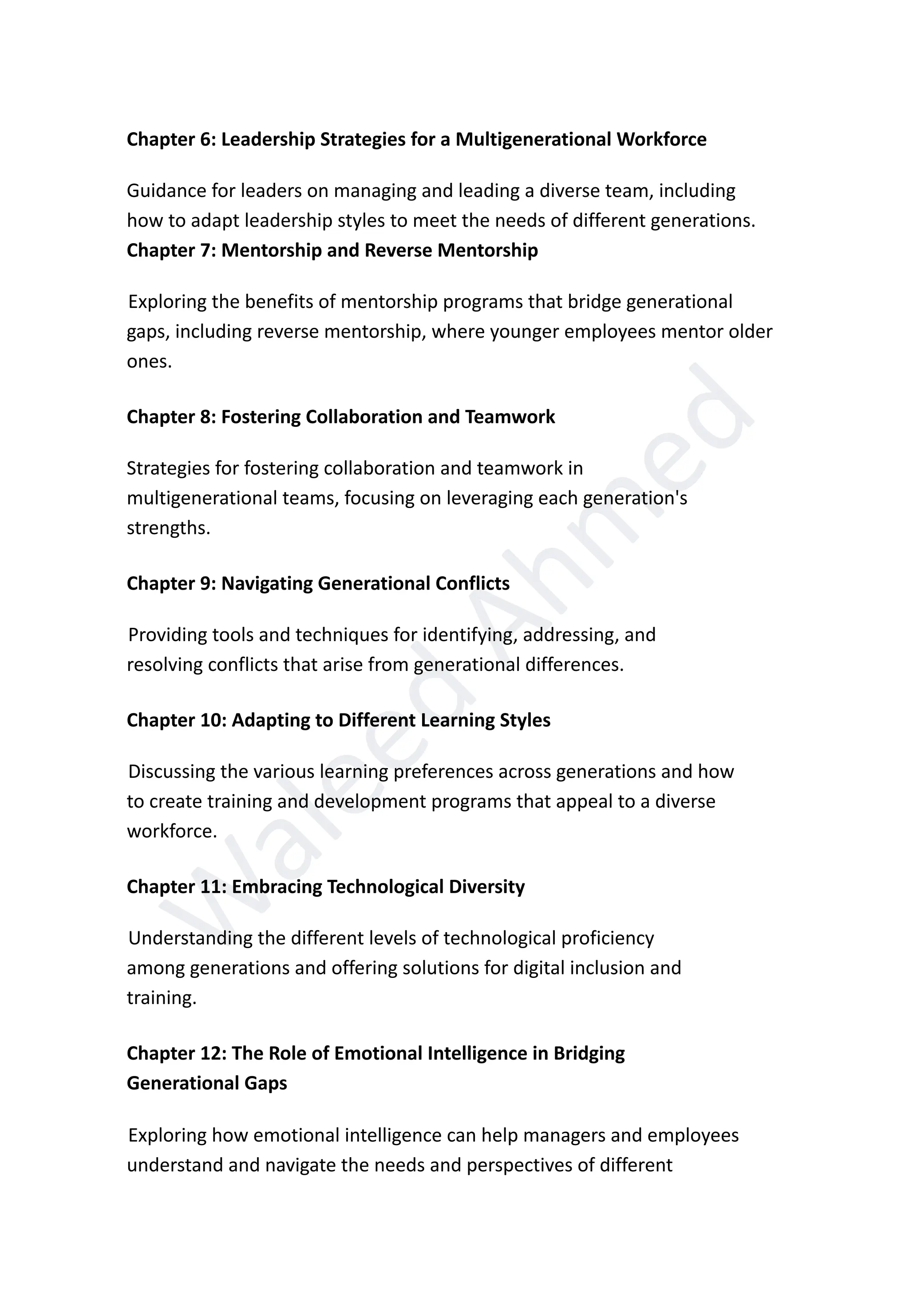 Bridging Generations: Navigating Multigenerational Dynamics in the ...