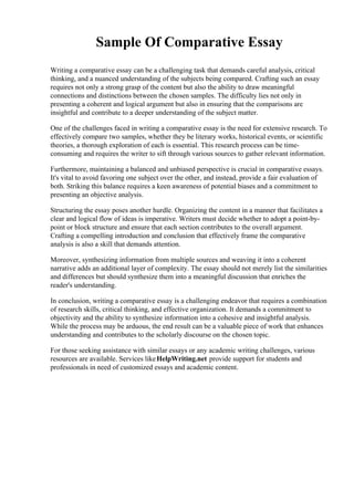 Sample Of Comparative Essay.pdf