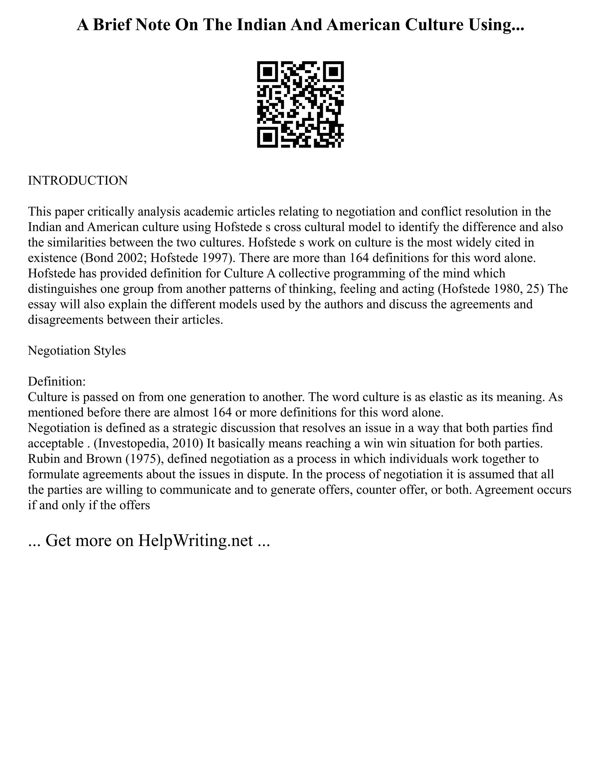 Sample Of Creative Self Introduction The Docume | PDF