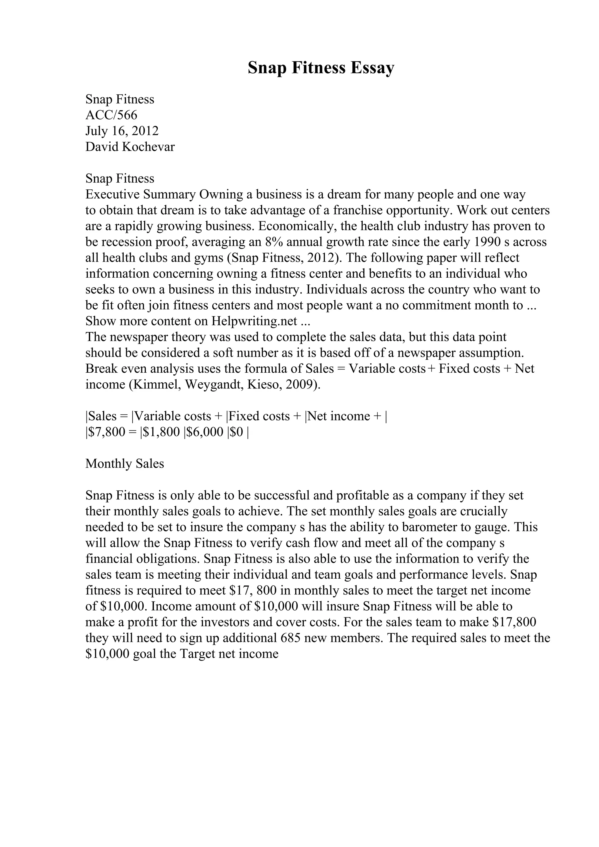 Sample Of Descriptive Essay | PDF