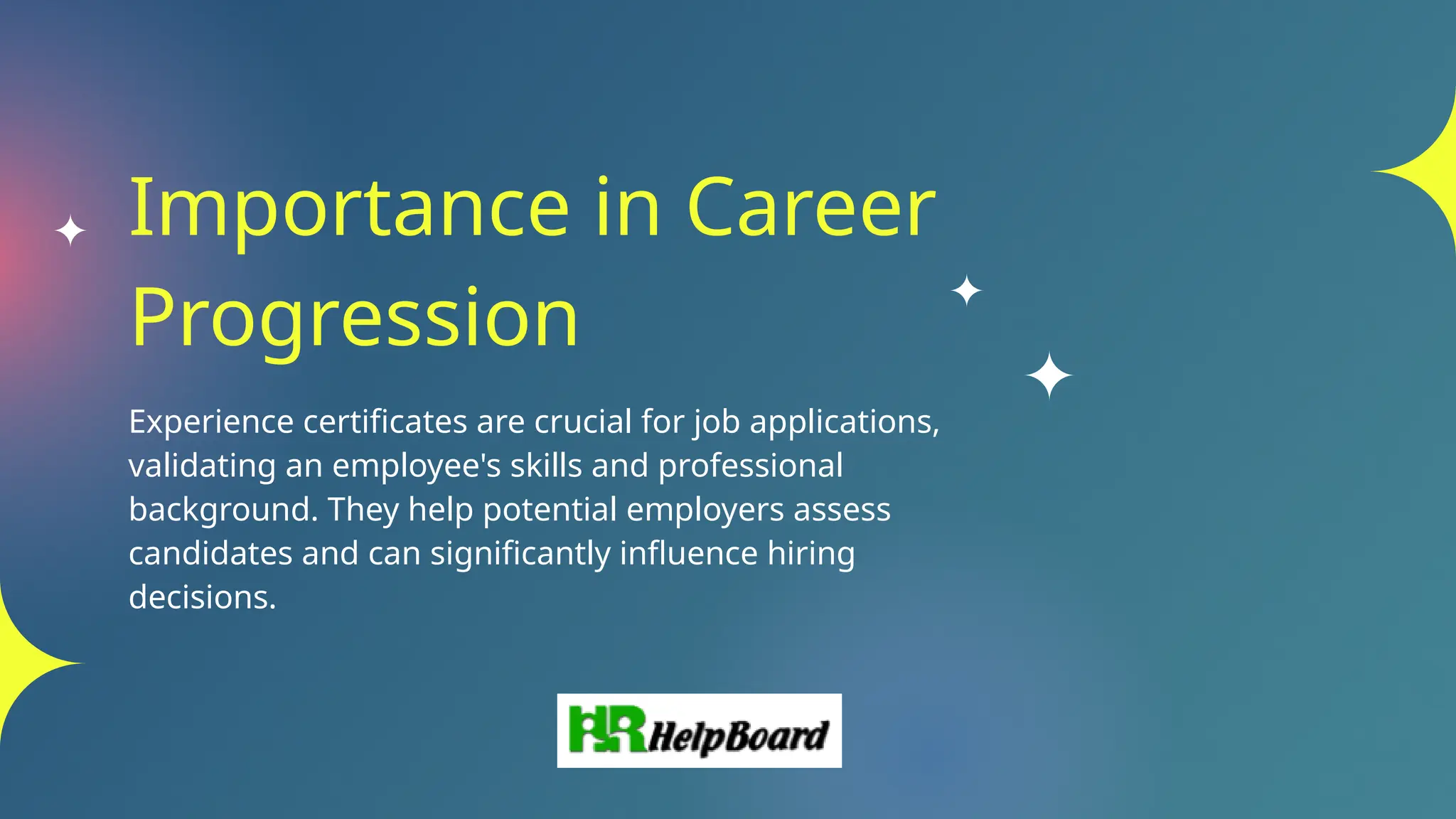 Sample of Experience Certificate, Experience Letter | PPTX