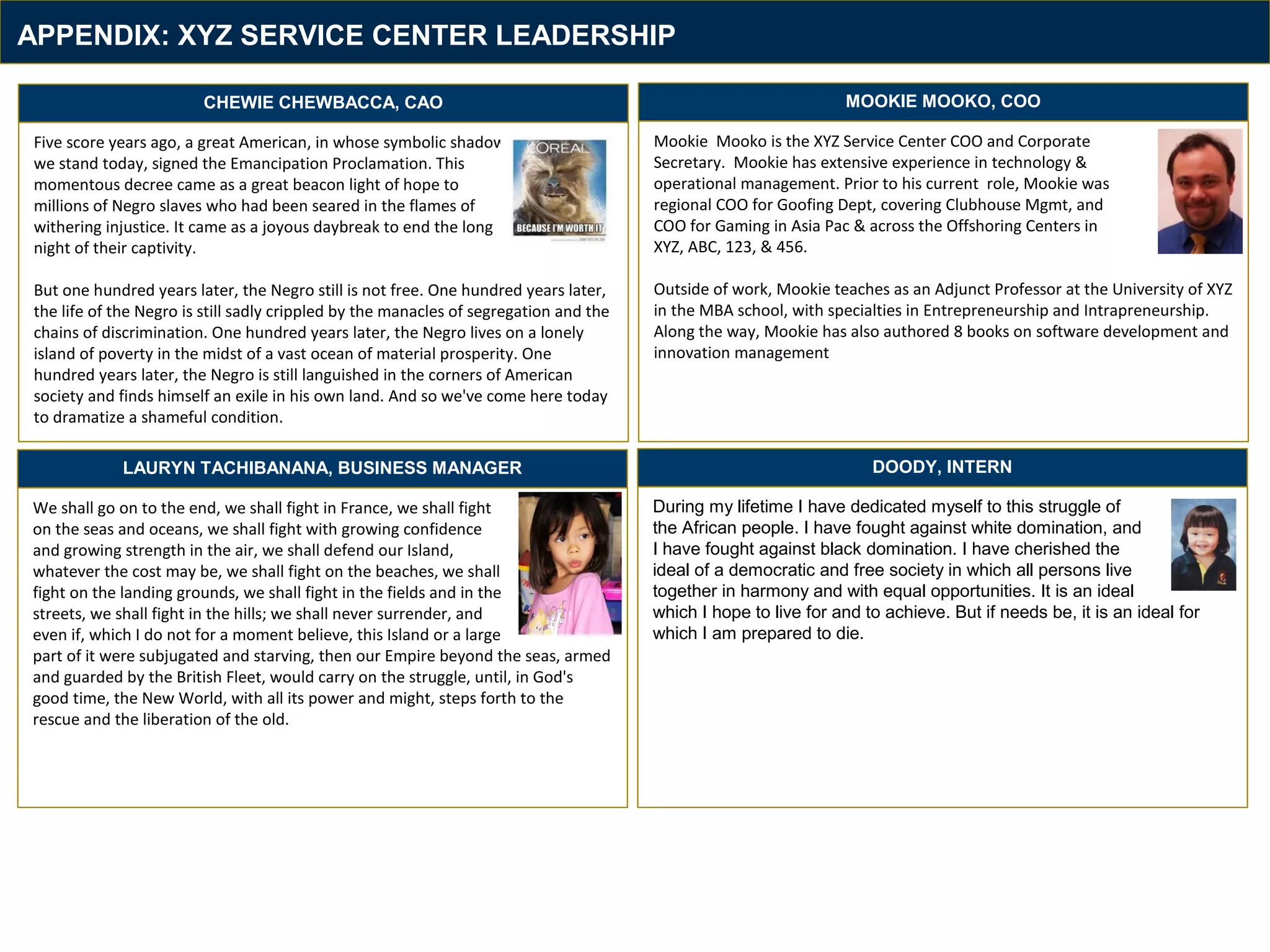 Sample offshore center charter | PPT | Human Resources | Business