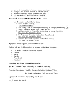 Sample of hrt lesson plan for gacte | DOCX