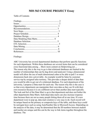 Sample Of Process Essay | PDF