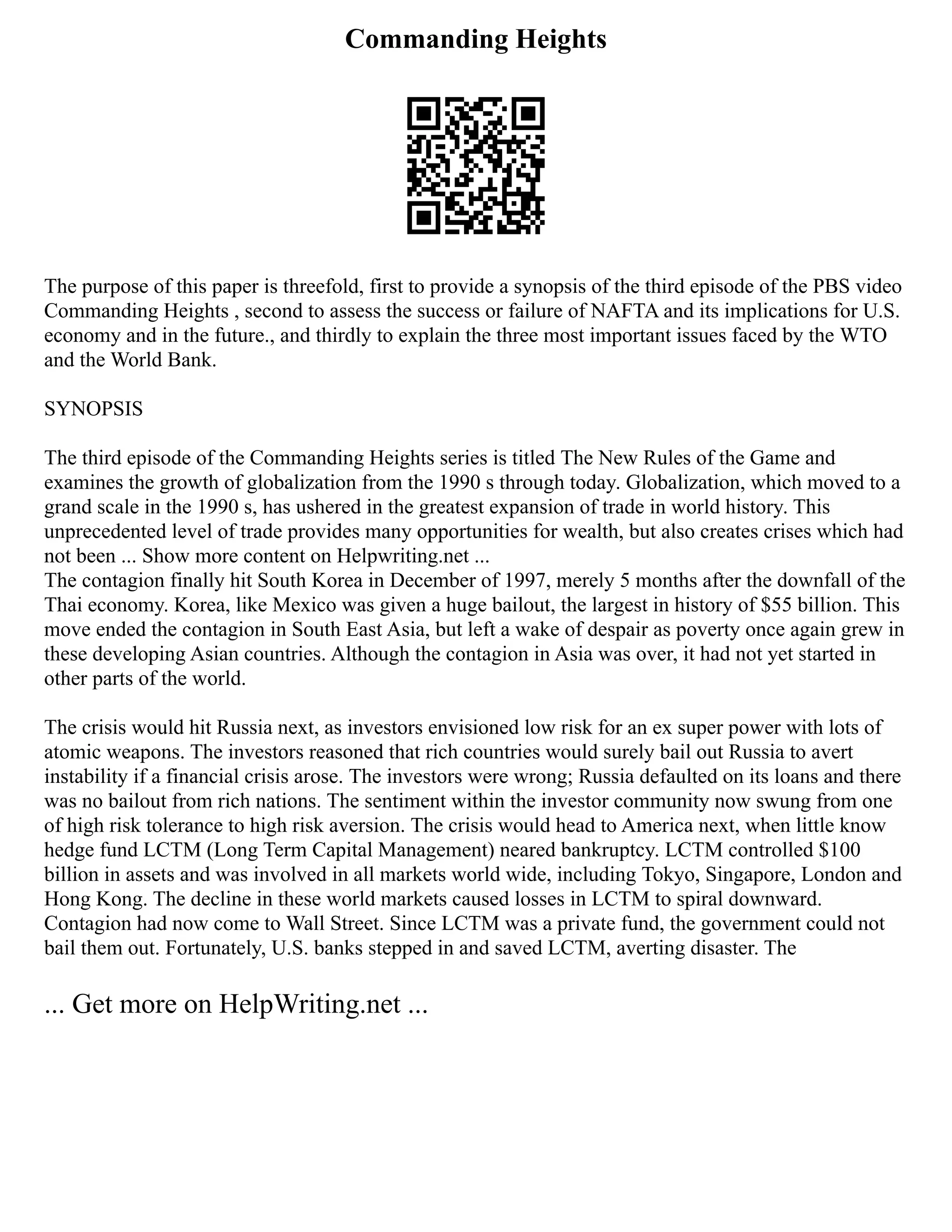 Sample Of Reaction Paper About A Movie. Original Re | PDF