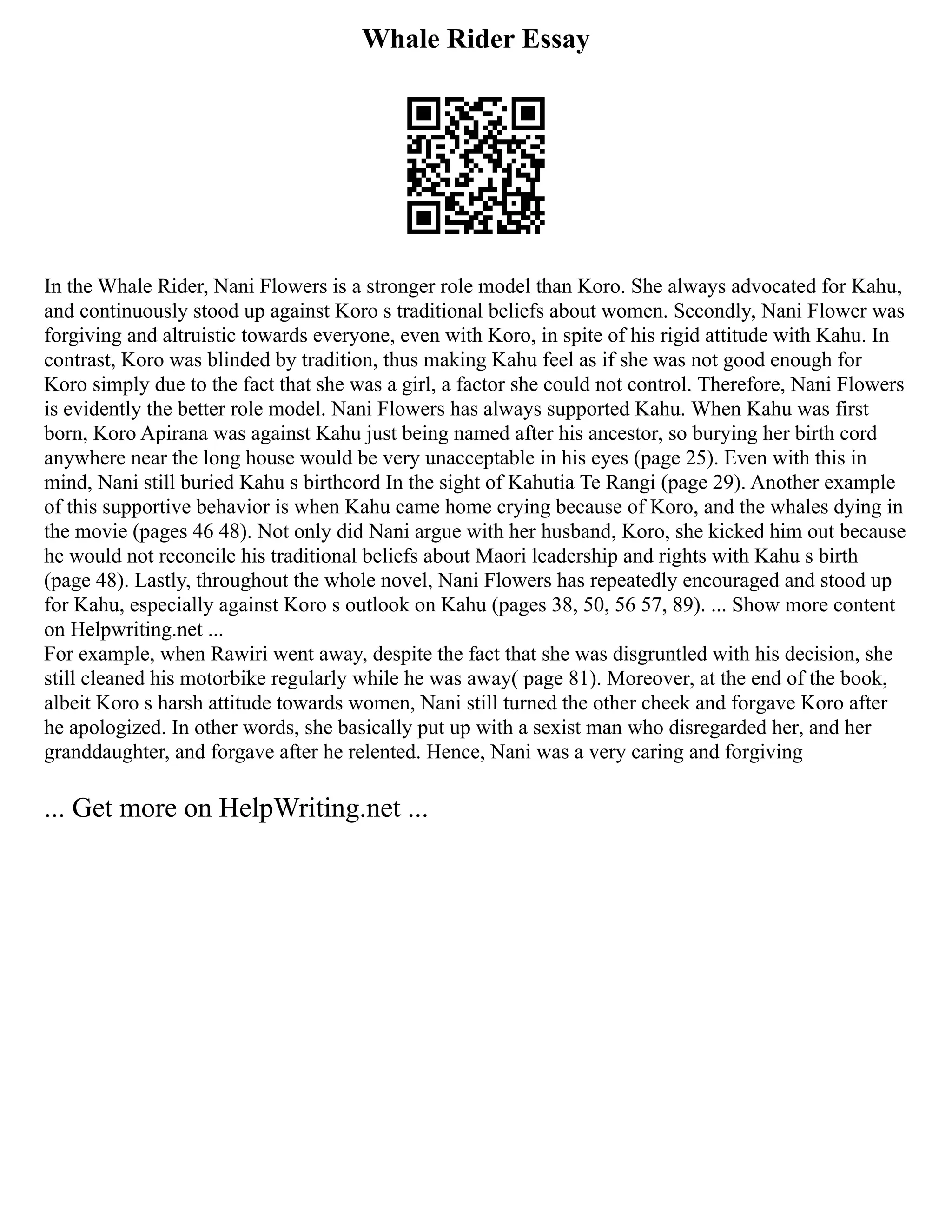 Sample Of Reaction Paper About A Movie. Original Re | PDF