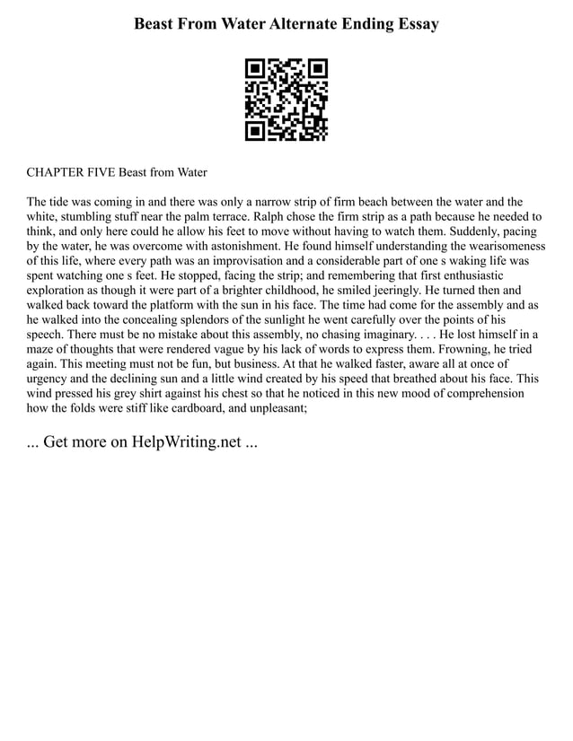 Sample Of Synthesis Essay | PDF