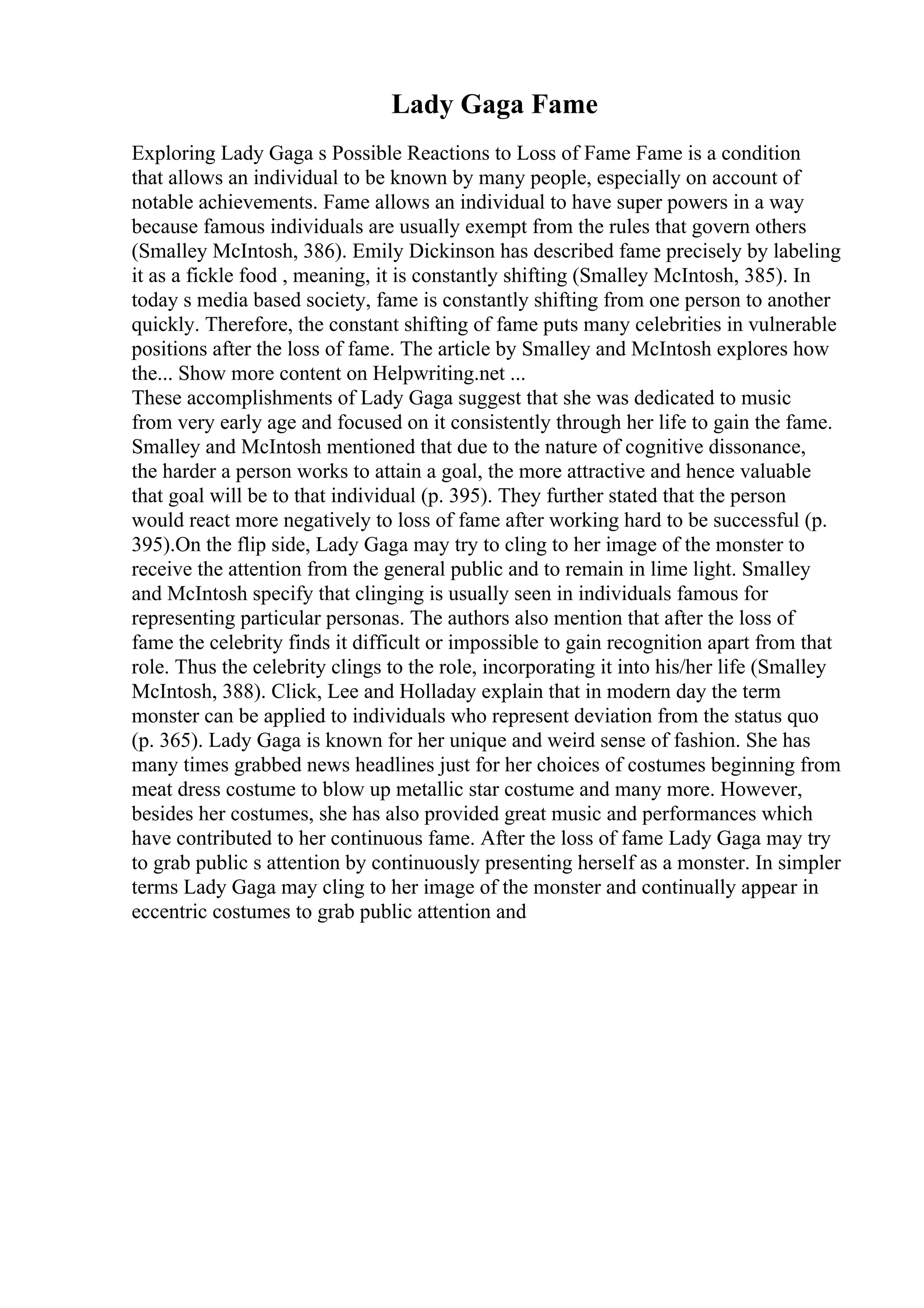 Sample Of Synthesis Essay | PDF