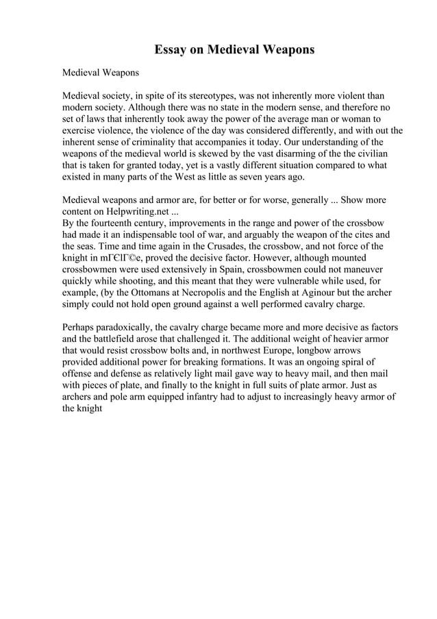 Sample Of Synthesis Essay | PDF