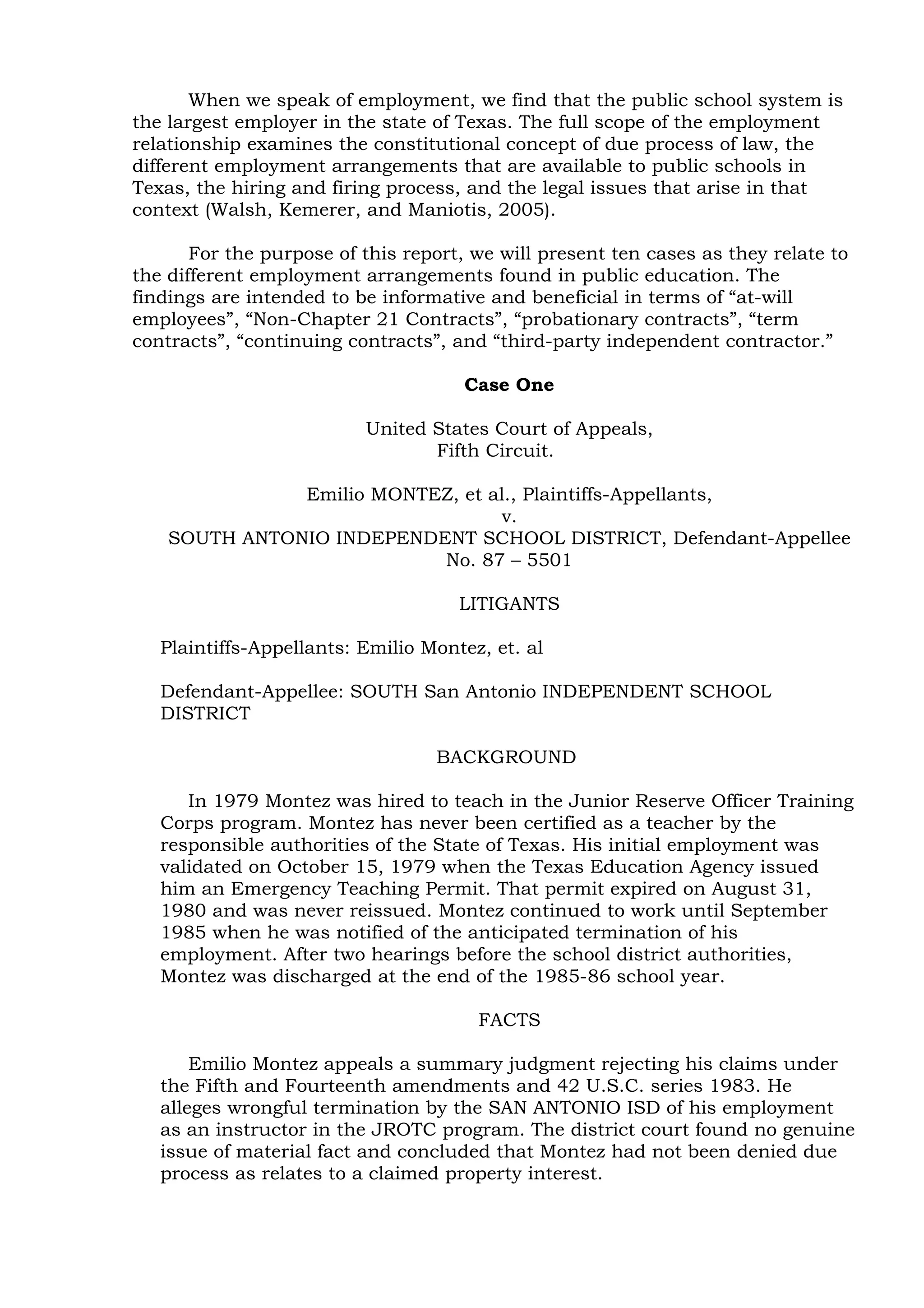 Sample Of Writing Court Cases | DOC