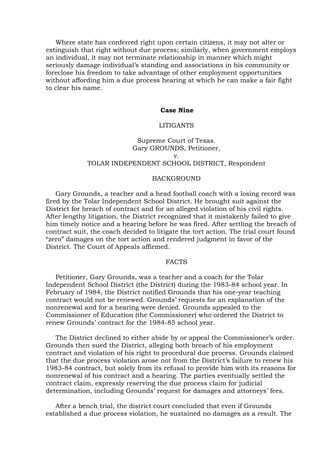 Sample Of Writing Court Cases | DOC