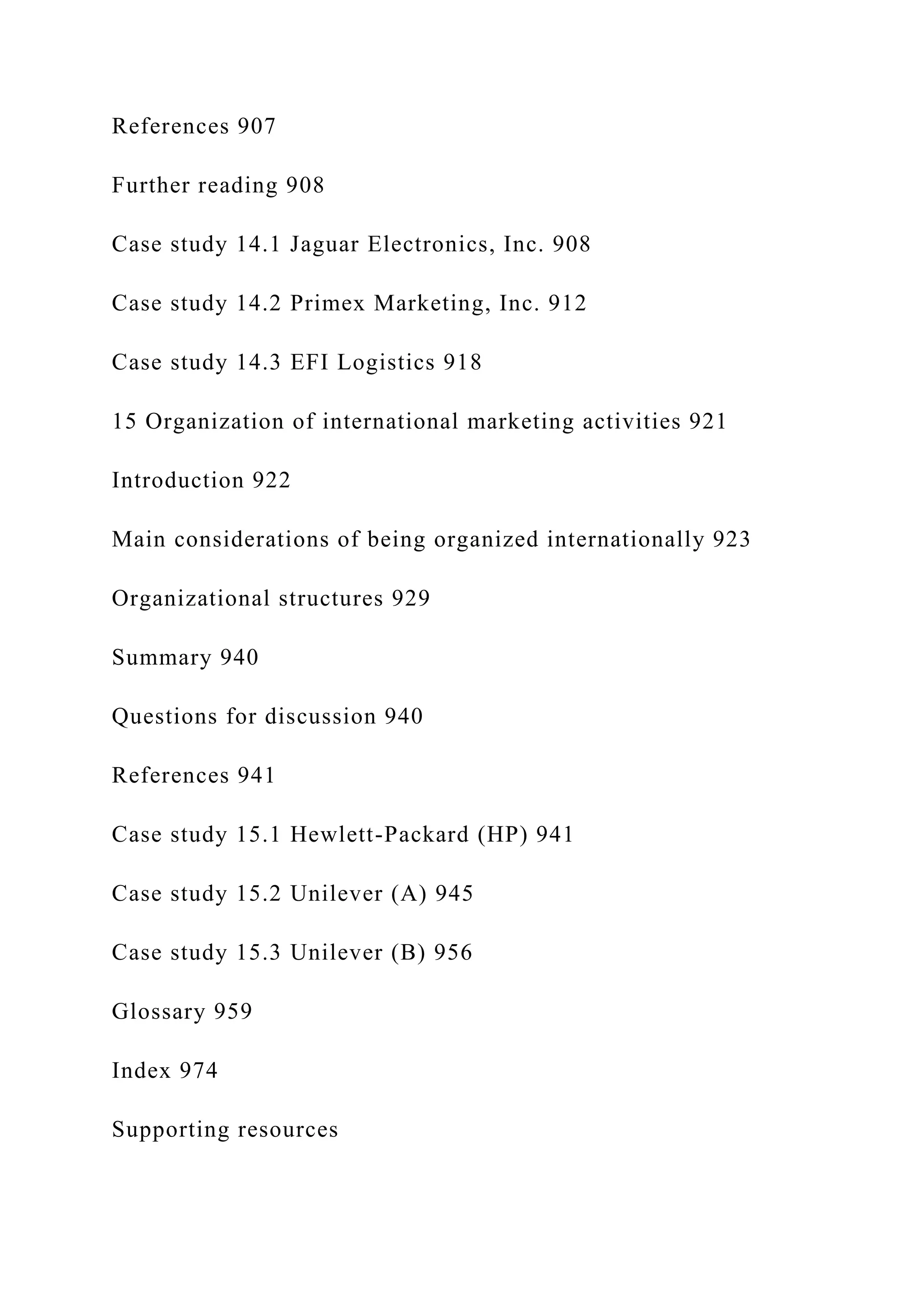 Sample Outline for an Export Plan (Source www.export.gov).docx