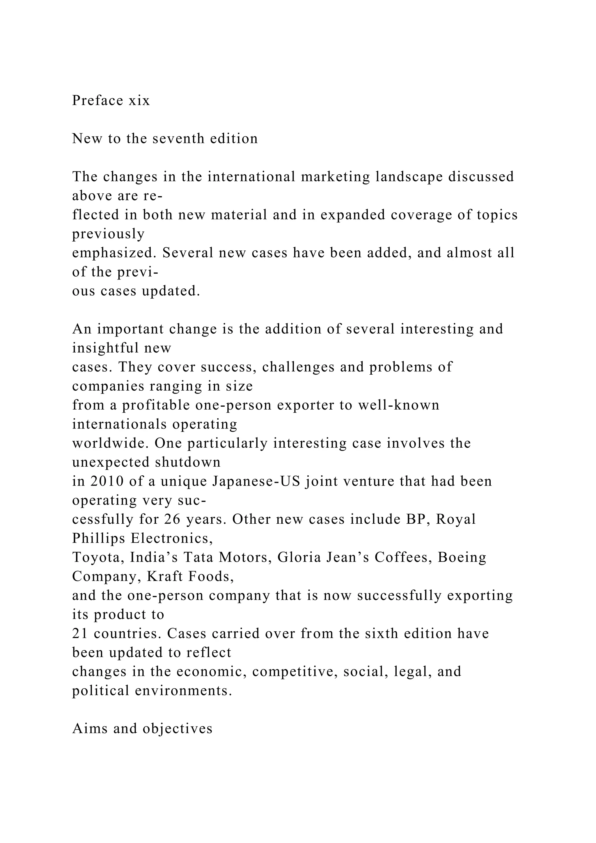 Sample Outline for an Export Plan (Source www.export.gov).docx