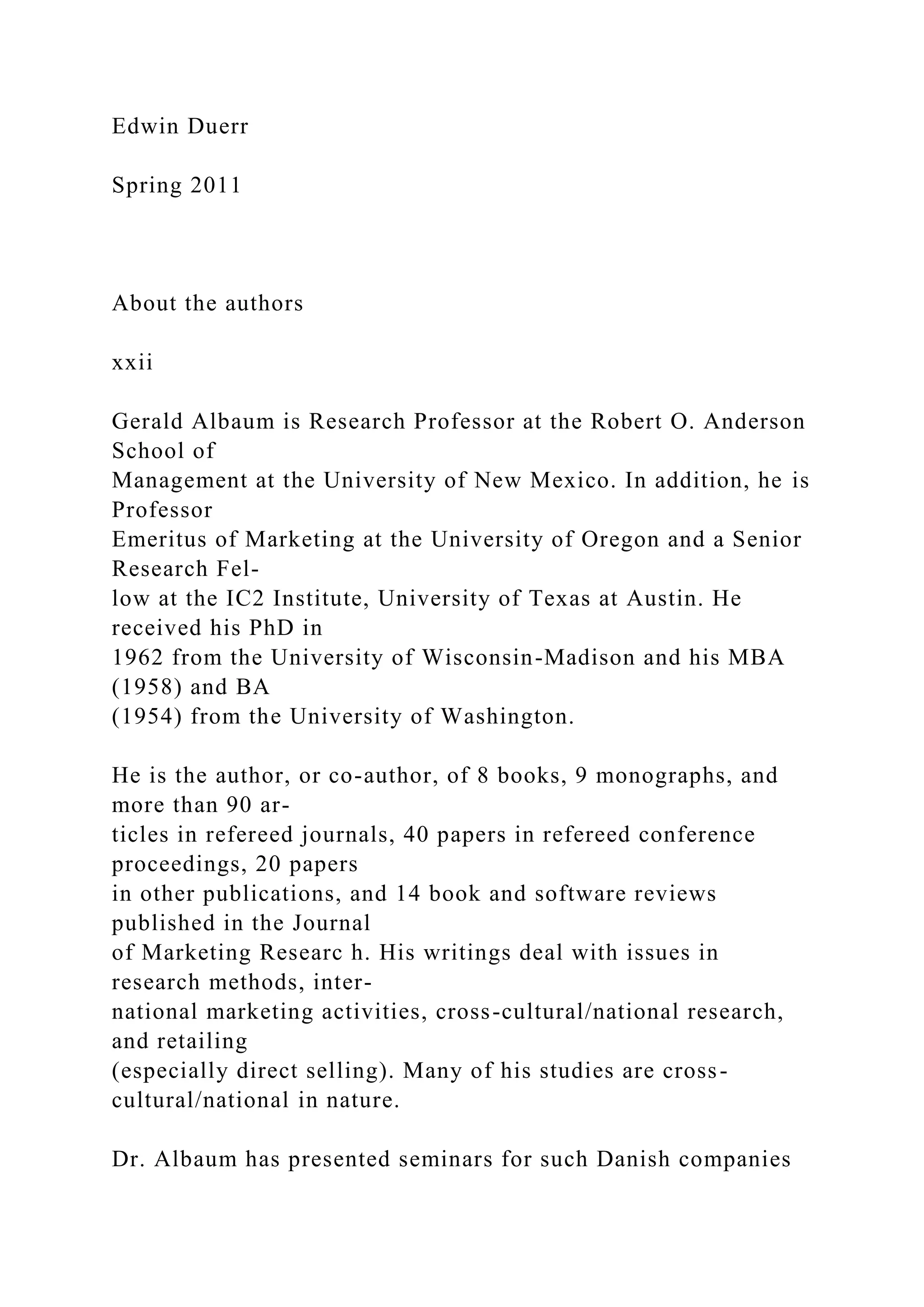 Sample Outline for an Export Plan (Source www.export.gov).docx