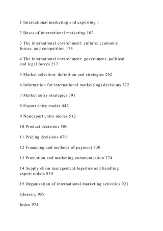 Sample Outline for an Export Plan (Source www.export.gov).docx