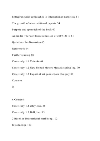 Sample Outline for an Export Plan (Source www.export.gov).docx