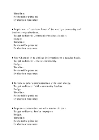 Sample Outline for a Strategic Communication Action Plan .docx