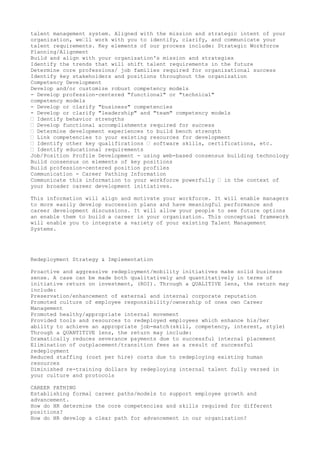 Sample outline of a companies hr policy | TXT