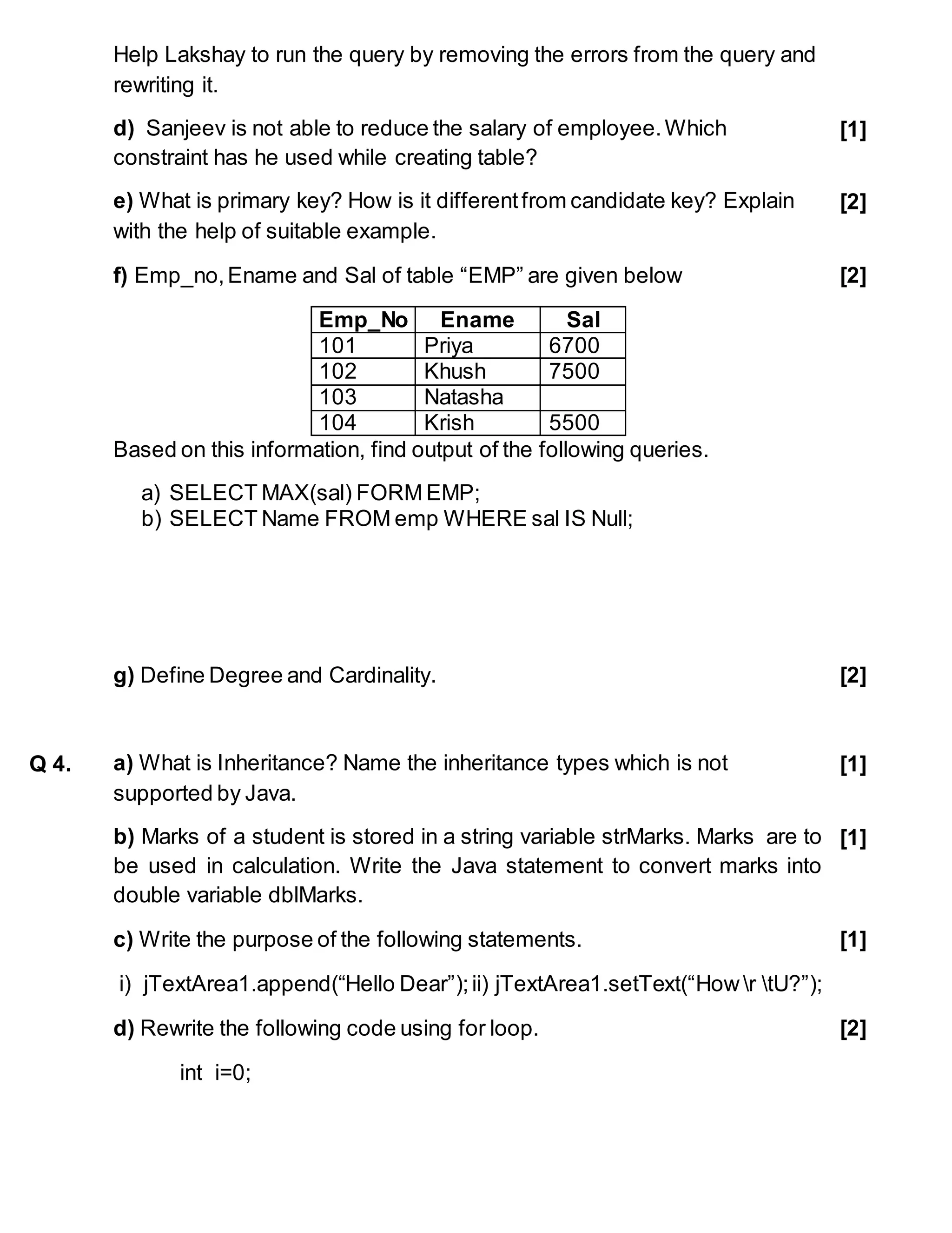 Sample paper | DOCX | Databases | Computer Software and Applications