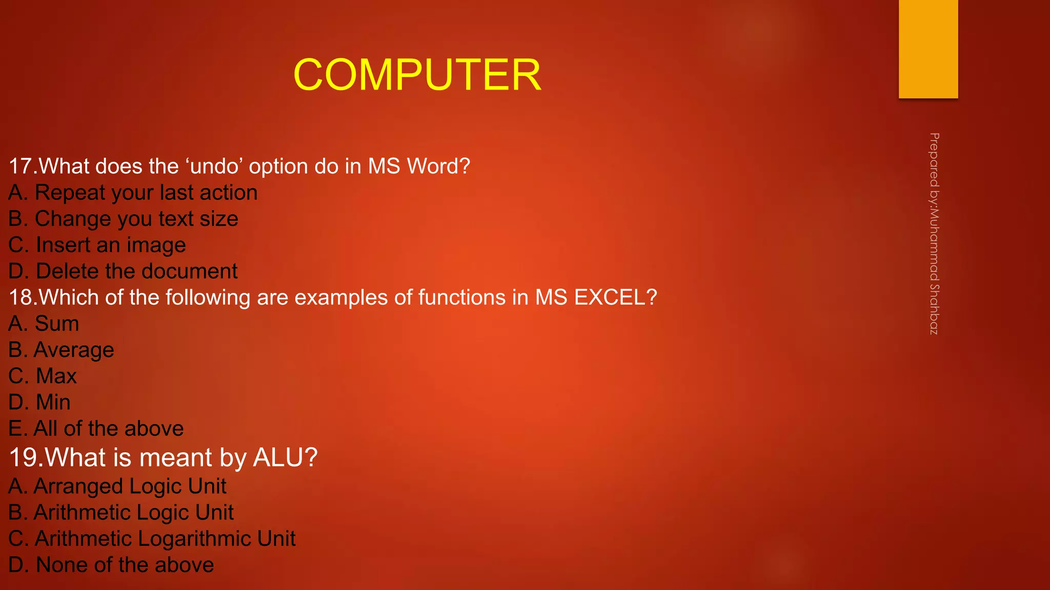 Sample paper For Nts | PPT