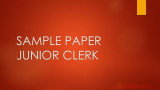 Sample paper For Nts | PDF
