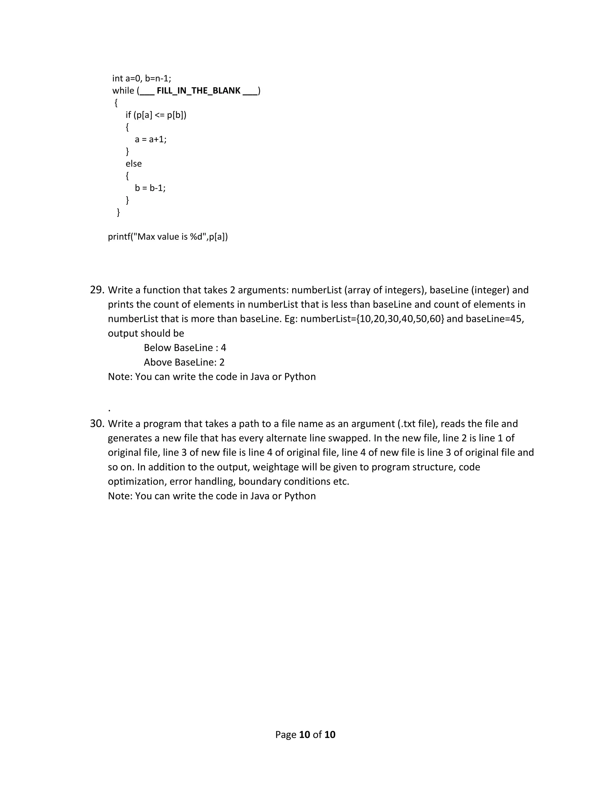 Samplepaper | PDF