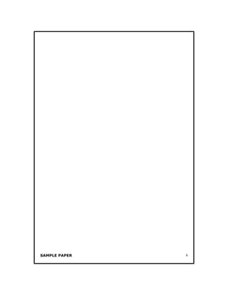 Sample paper gat | PDF