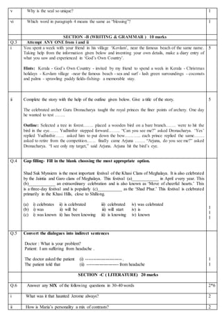 Sample paper ix see set 1 | DOCX