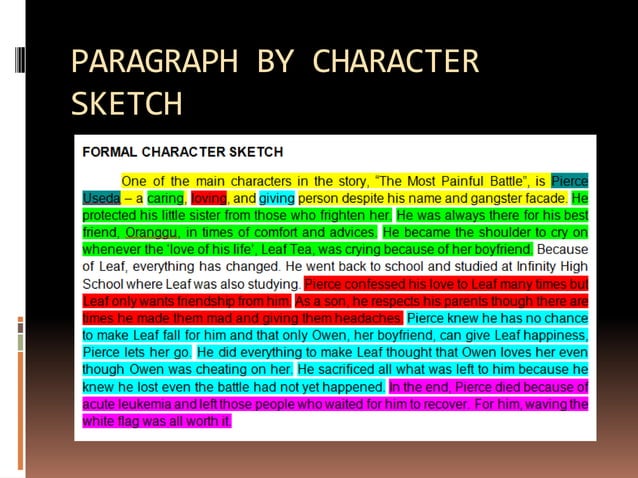 Sample paragraphs and essay (methods of paragraph | PPT