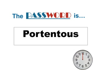 Sample password slides | PPT