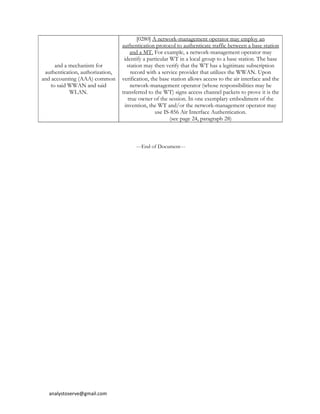 Sample patent invalidity report analyst oserve | PDF