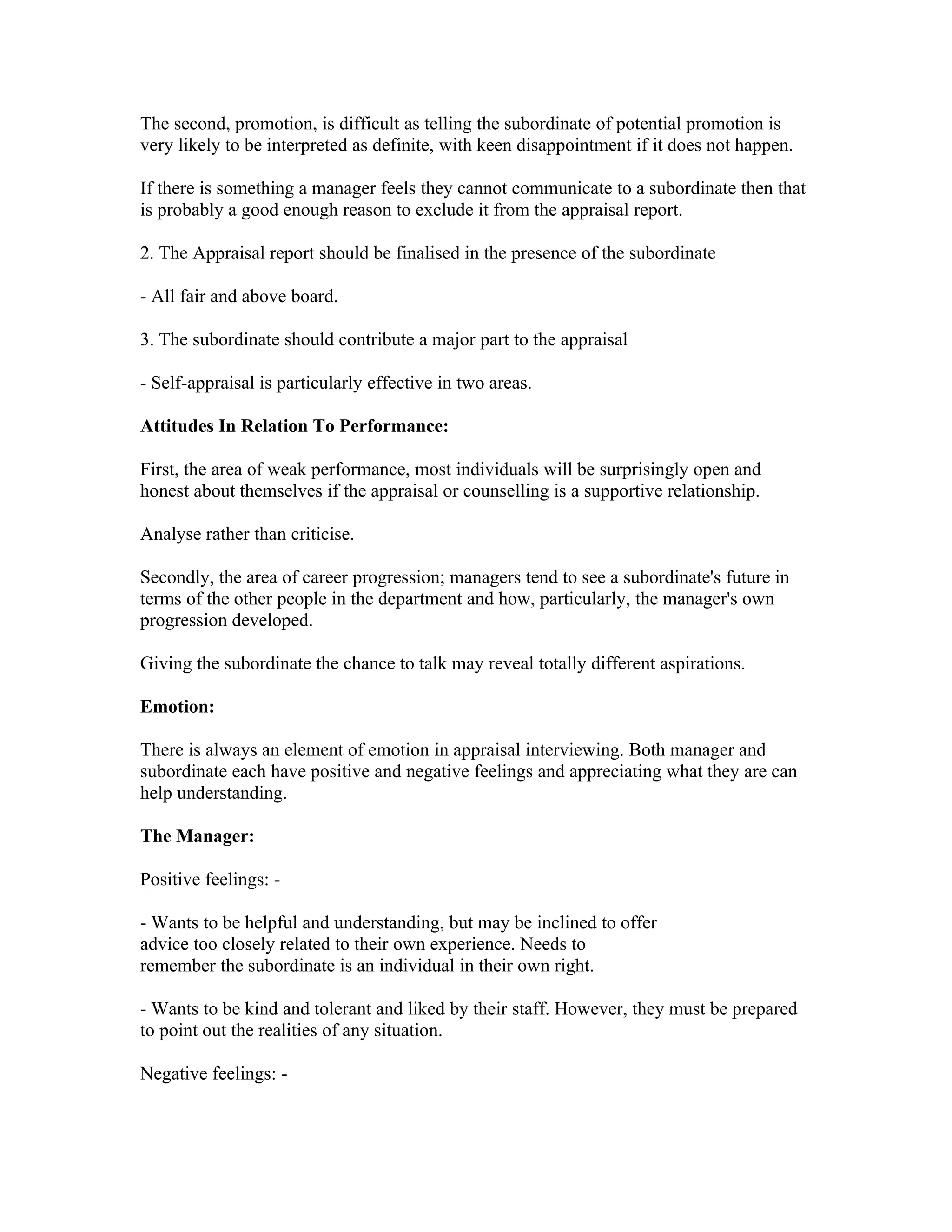 Sample performance appraisal form | DOC