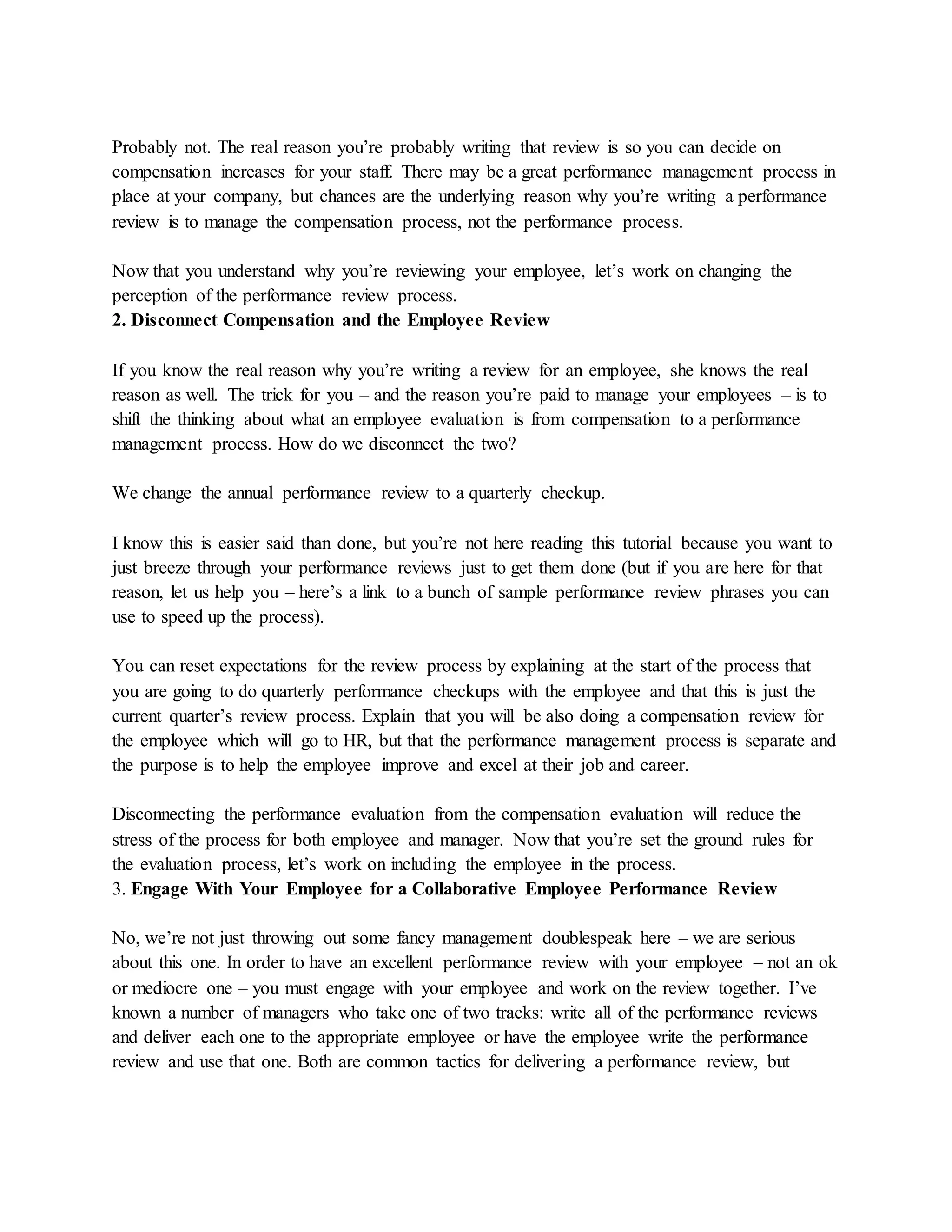 Sample performance appraisal phrases | DOCX | Resume Writing and Advice ...