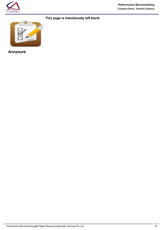 Sample Performance Benchmarking Report. | PDF