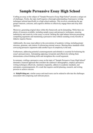 Sample Persuasive Essay High School.pdf