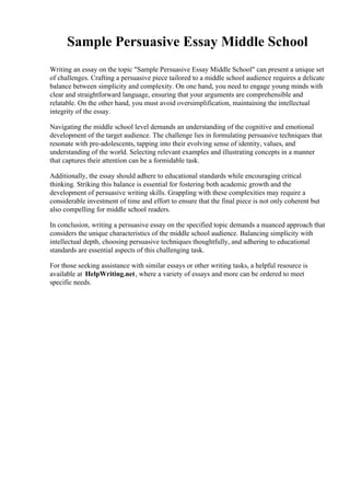 Sample Persuasive Essay Middle School.pdf