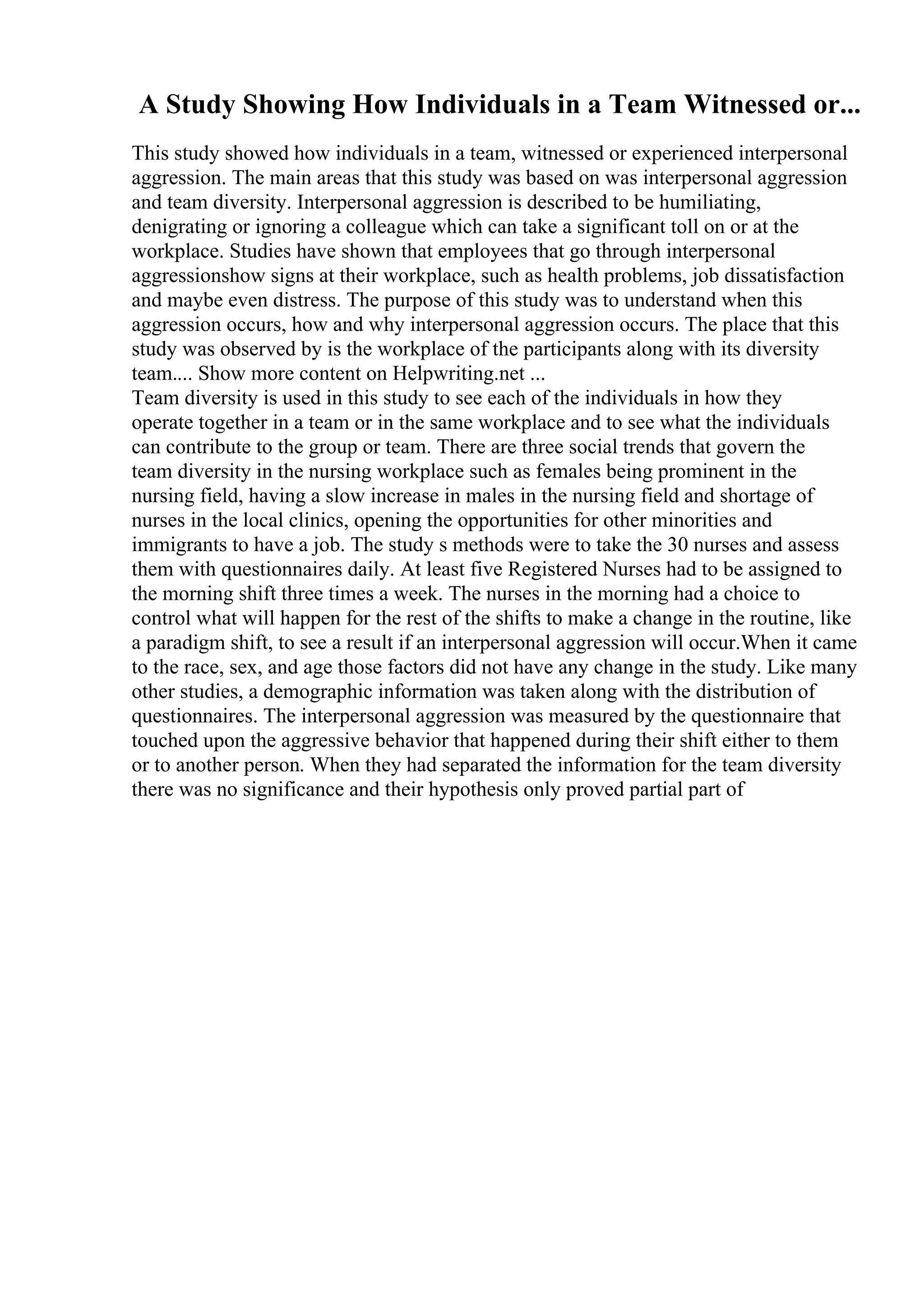 Sample Photo Essay | PDF