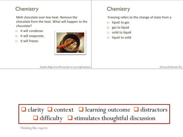 Sample Peer Instruction questions for CSUgrit | PDF | Workshops and ...