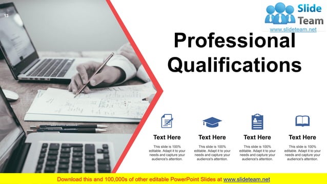 Sample PowerPoint Career Portfolio PowerPoint Presentation Slides | PDF ...