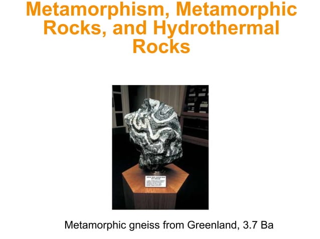 metamorphism | PPTX | Geology | Science