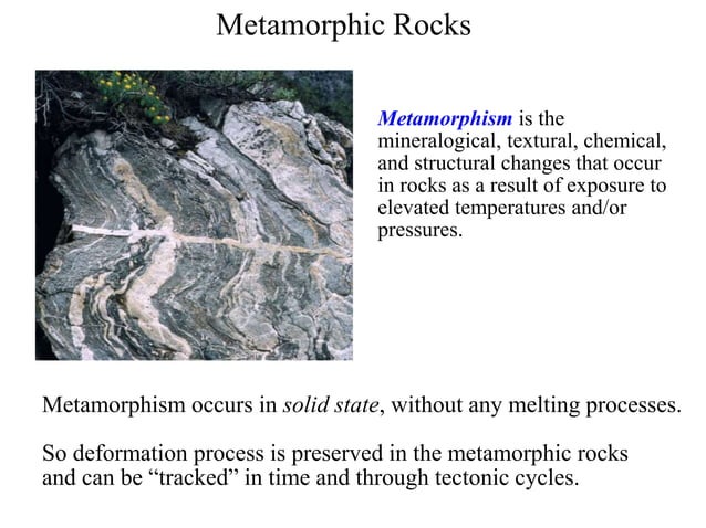metamorphism | PPTX | Geology | Science