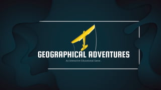 Geographical adventure software which has live location,map to show ...