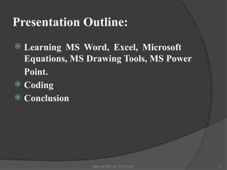 internship presentation report abt ms word ms office and word | PPTX