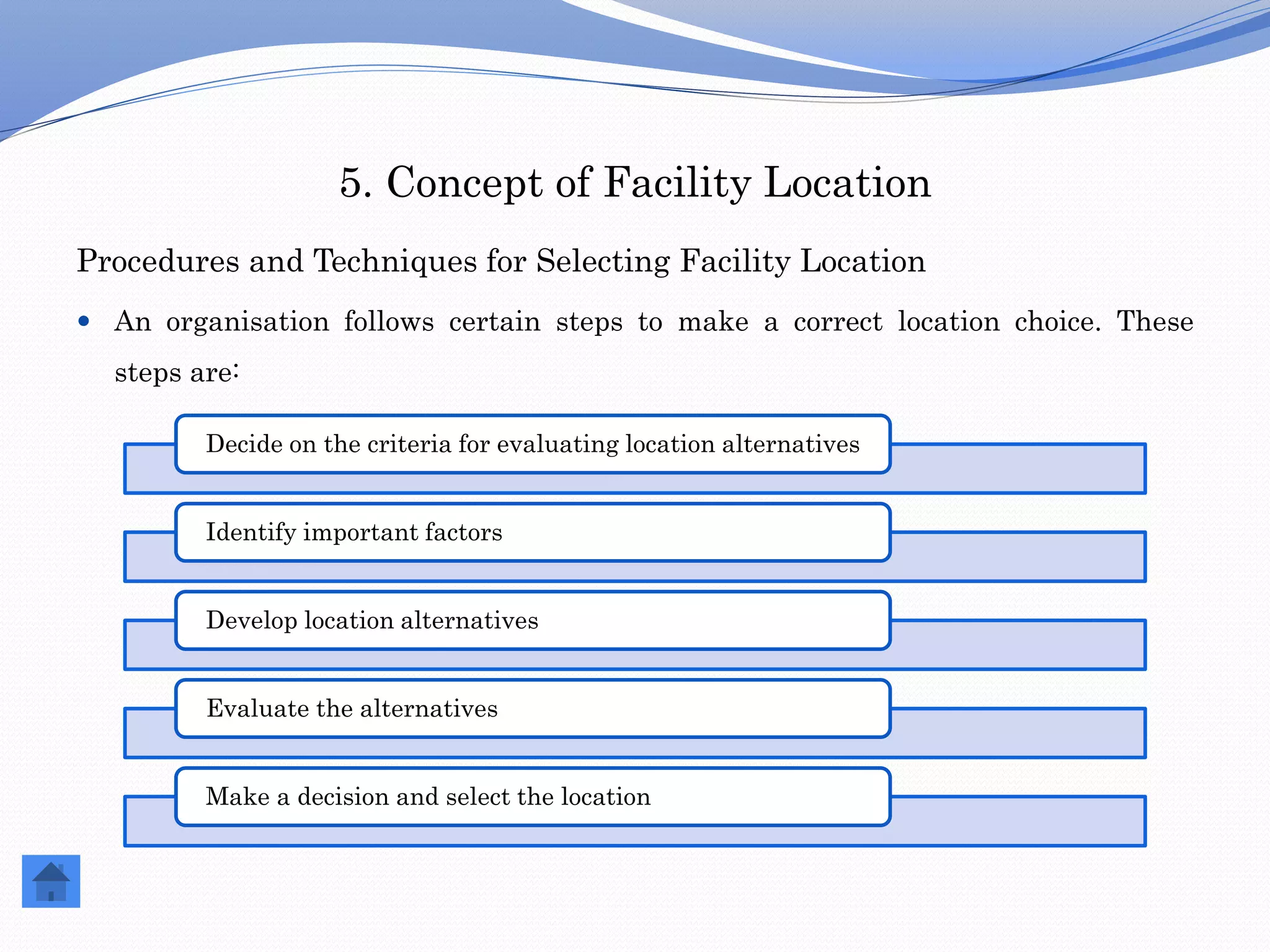 Sample ppt facility location and layout | PDF