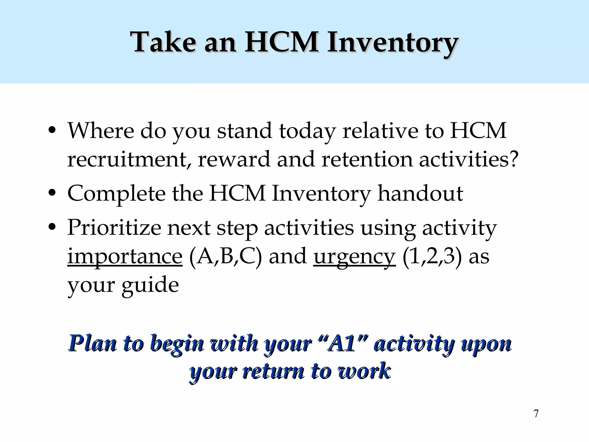 Sample PowerPoint- Introduction To Hcm | PPT