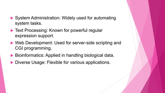 Introduction To Perl The Programming Languagepptx Programming 6296